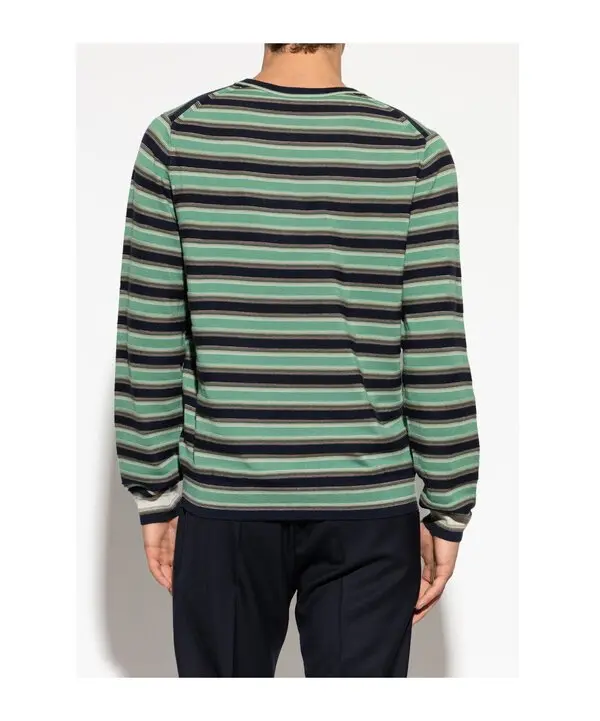 Paul Smith Striped Crewneck Sweater