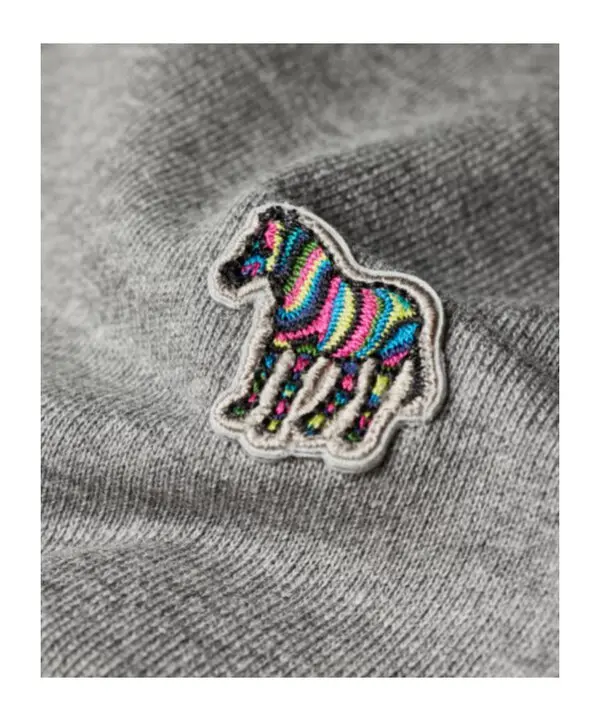 Paul Smith Cotton Zebra Logo Hoodie