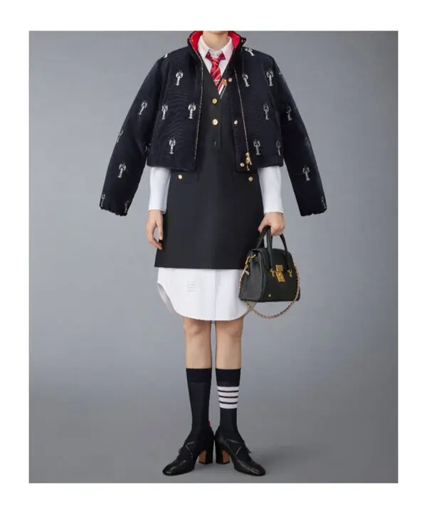 Thom Browne Lobster-stitch Reversible Jacket