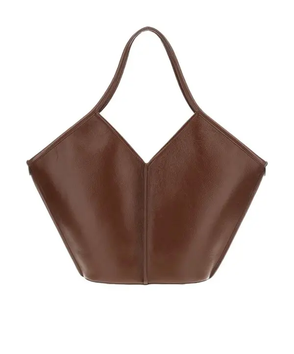 Hereu Calella Distressed Leather Tote Bag