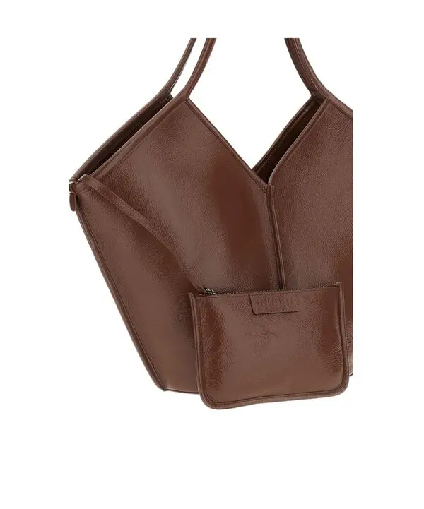 Hereu Calella Distressed Leather Tote Bag