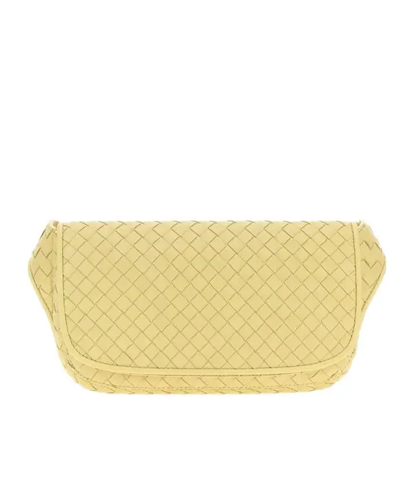 Bottega Veneta Woven Belt Bag - Nude