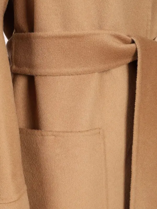 Max Mara Nodo Reversible Belted Coat - No