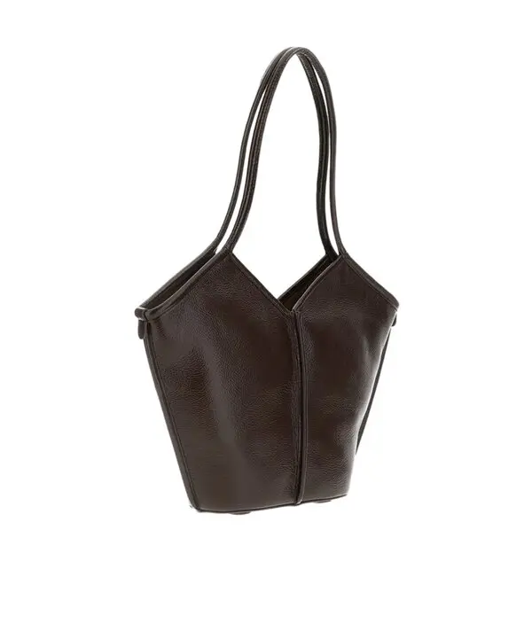 Hereu Calella S Leather Tote Bag