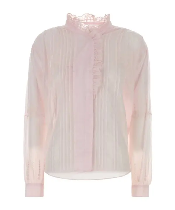 Isabel Marant Étoile Leota Ruffled Long-sleeved Shirt - No