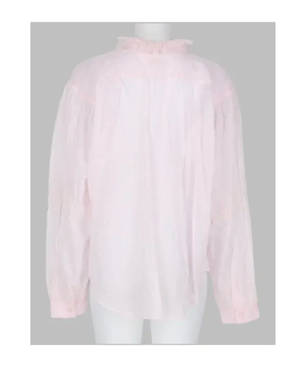 Isabel Marant Étoile Leota Ruffled Long-sleeved Shirt - No