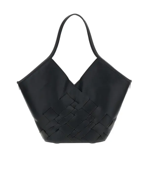 Hereu Woven Leather Tote Bag