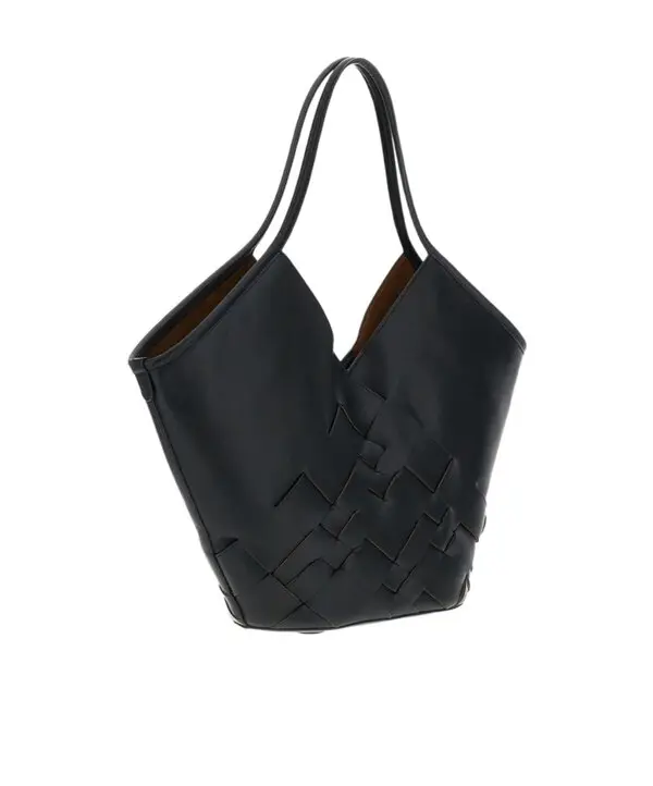 Hereu Woven Leather Tote Bag