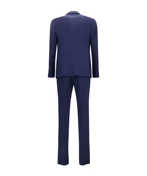 LARDINI Double-breasted Three-piece Suit