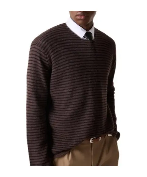 Our Legacy Striped Crew Neck Pullover