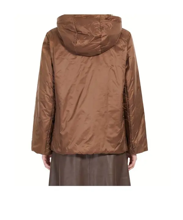 Max Mara The Cube Greenh Drawstring Hooded Jacket