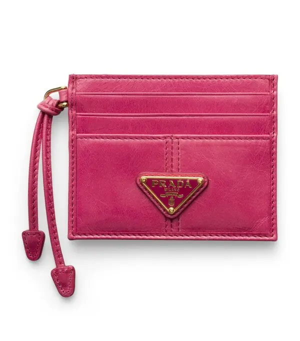 Prada Leather Card Holder