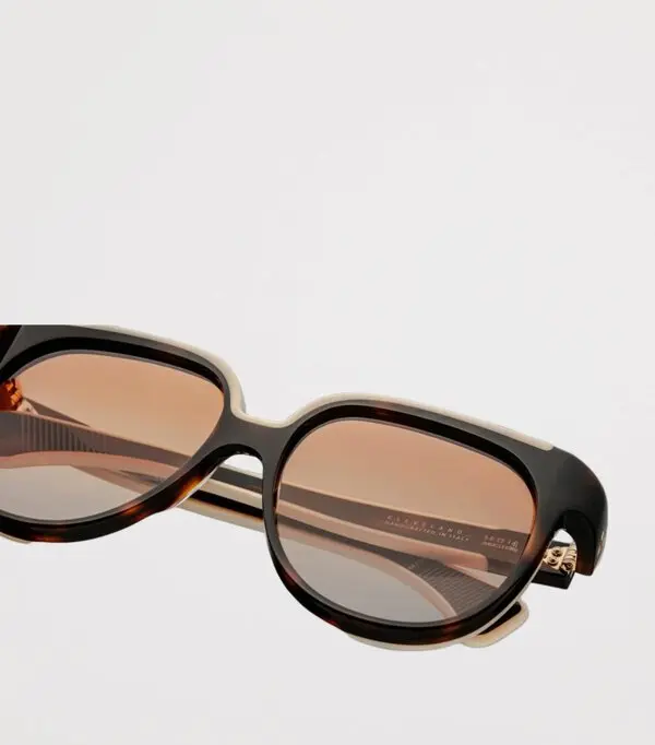 JACQUES MARIE MAGE Cleveland Round Frame Sunglasses