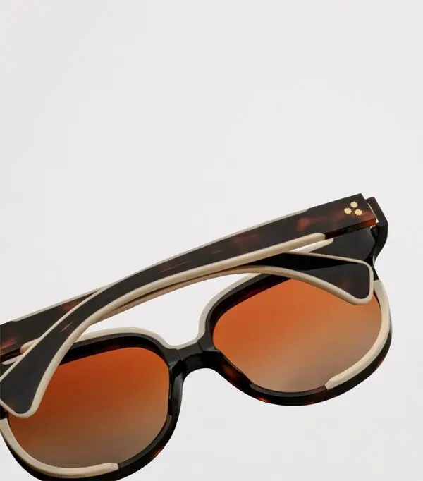 JACQUES MARIE MAGE Cleveland Round Frame Sunglasses