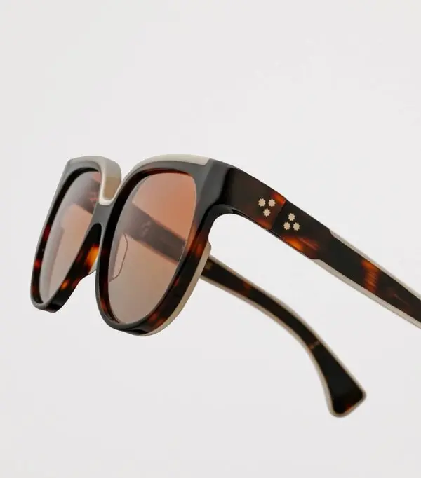 JACQUES MARIE MAGE Cleveland Round Frame Sunglasses