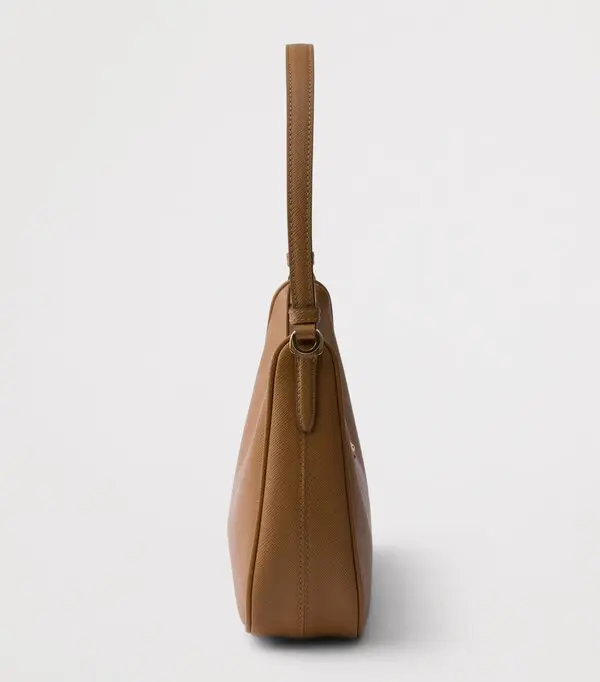 Prada Saffiano Leather Re-edition 2005 Top-handle Bag - Brown