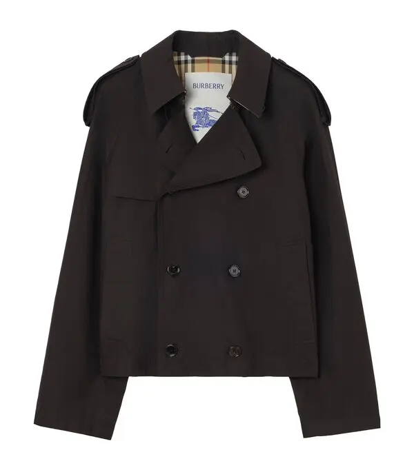 Burberry Tropical Gabardine Leadenham Trench Coat