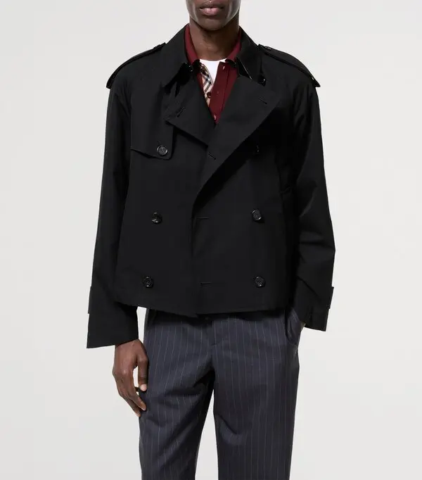 Burberry Tropical Gabardine Leadenham Trench Coat