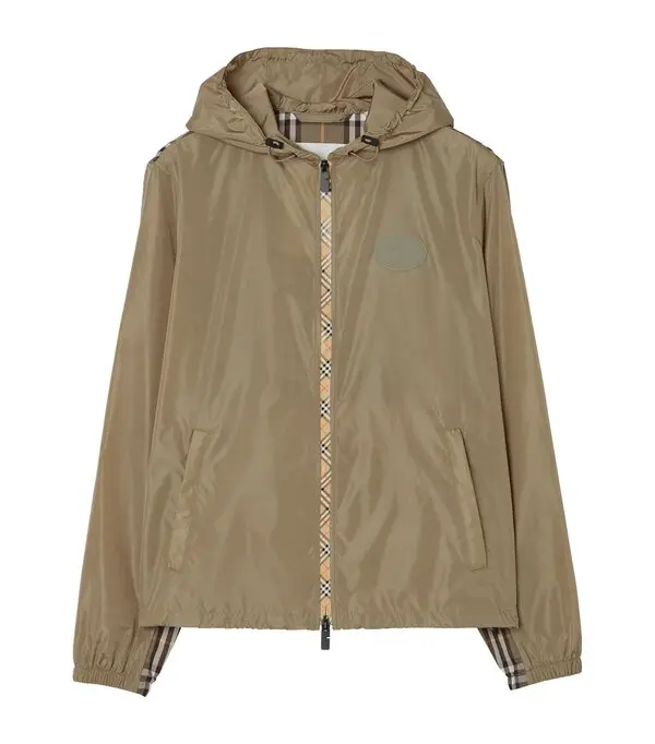 Burberry Check Trim Newport Jacket