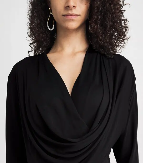 RETORI Jersey Hooded Maxi Dress