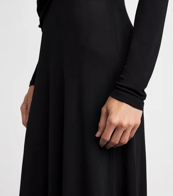 RETORI Jersey Hooded Maxi Dress