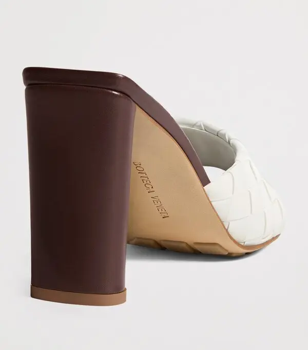 Bottega Veneta Lambskin Livia 90 Heeled Mules