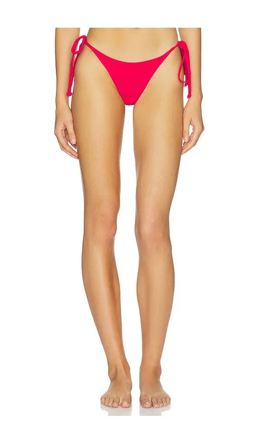 Bond Eye Addison Bikini Bottom In Red