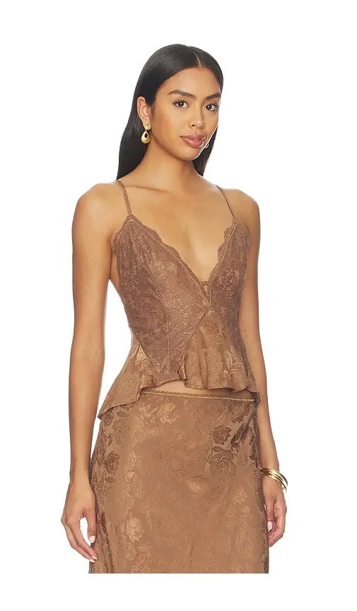 Ronny Kobo Danielle Lace Camisole
