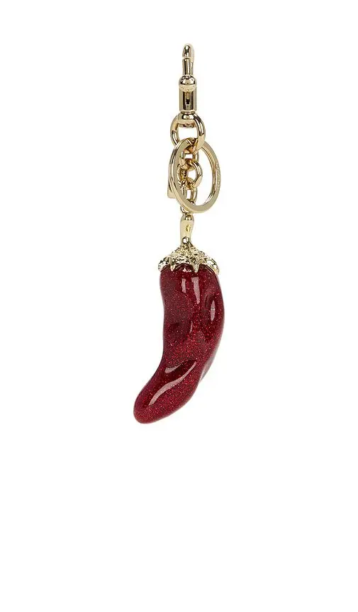 COACH Chili Pepper Bag Charm