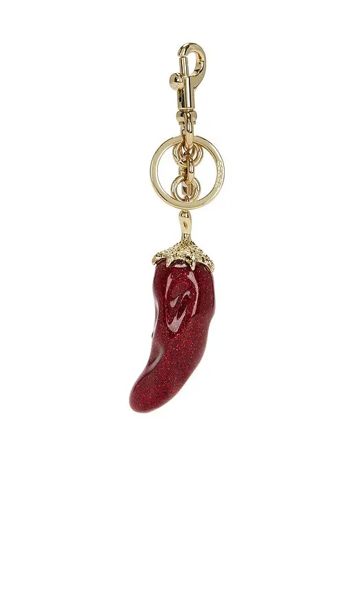 COACH Chili Pepper Bag Charm