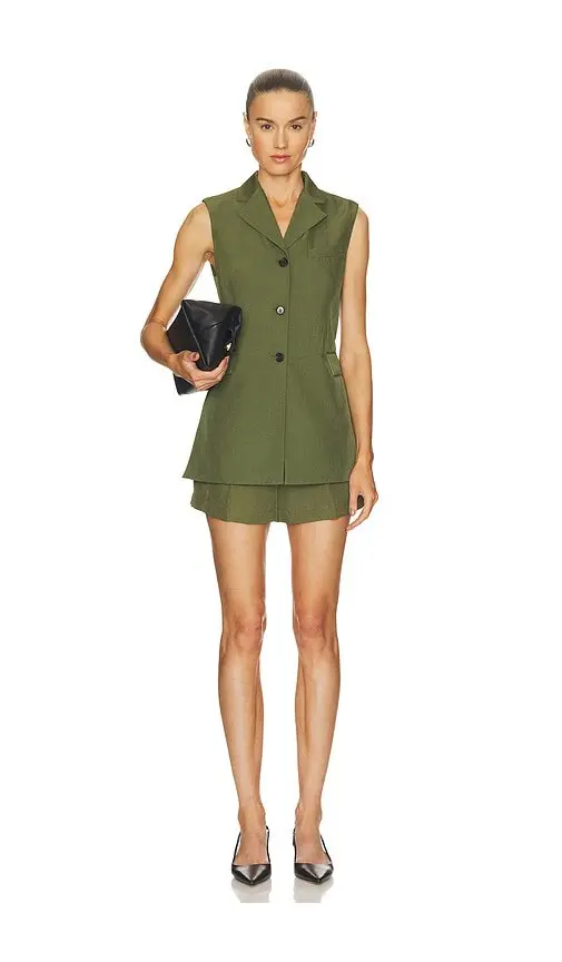 Theory 3 Button Slash Vest