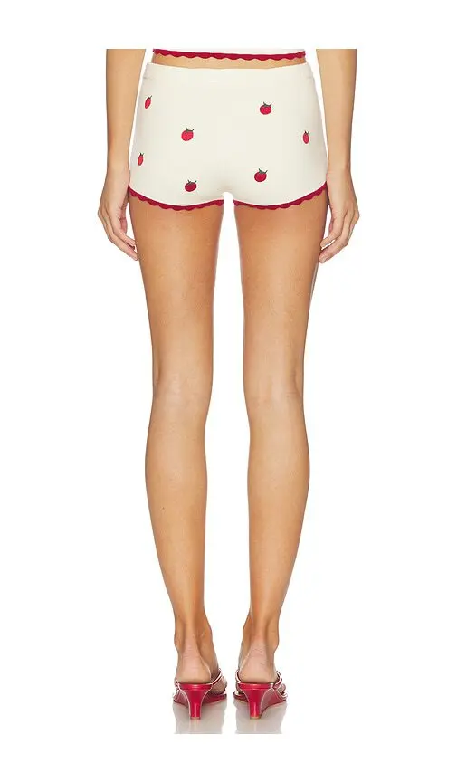 Majorelle Emmile Tomato Short In Cream