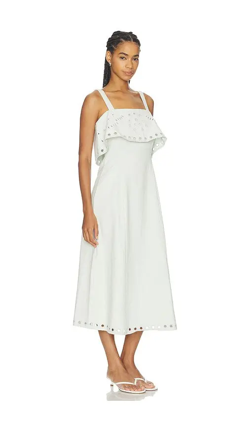 CLEOBELLA Kinsale Midi Dress In Baby Blue