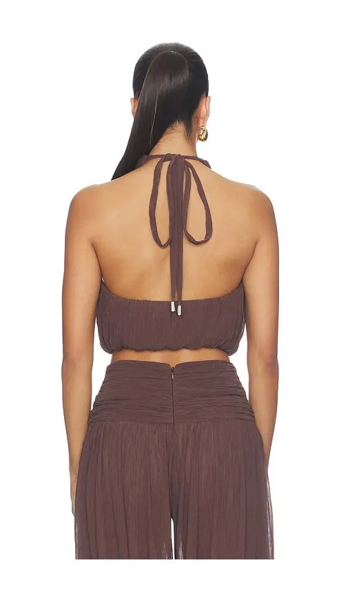CAMILA COELHO Mirelle Halterneck Top