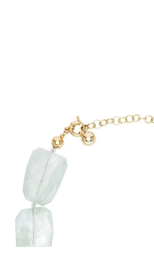 TPO Quartz Necklace In Mint