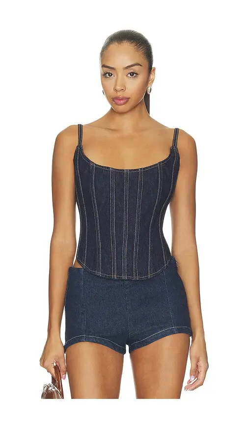 Retrofete Marishka Corset Top - Rinse