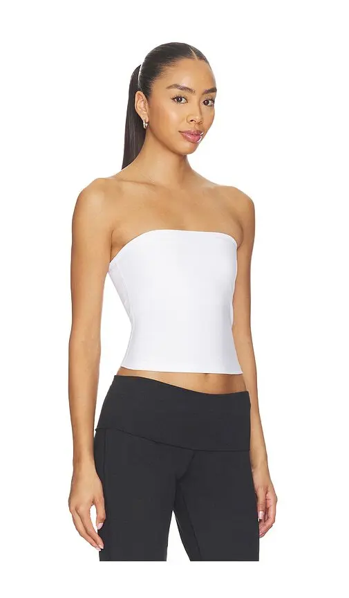 Beyond Yoga Spacedye Strapless Top In Ivory