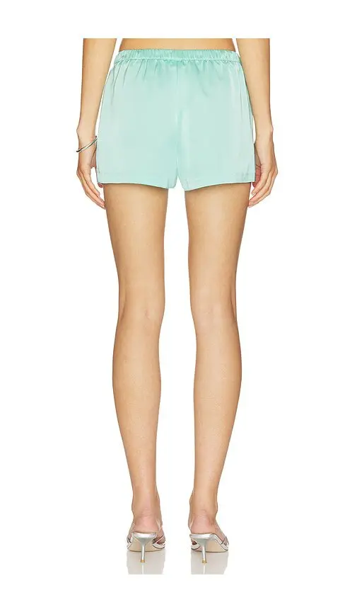 Amanda Uprichard Mariko Shorts In Green