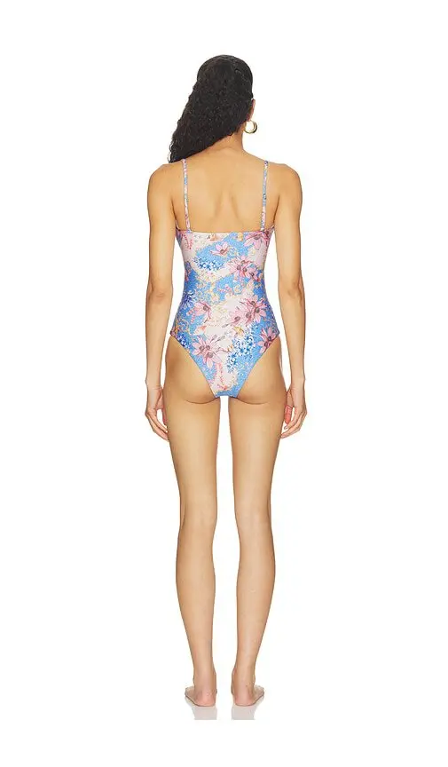 Agua Bendita X Taby Americana One Piece In Multi