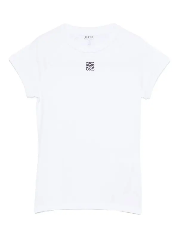 Loewe Anagram Cotton T-shirt - White