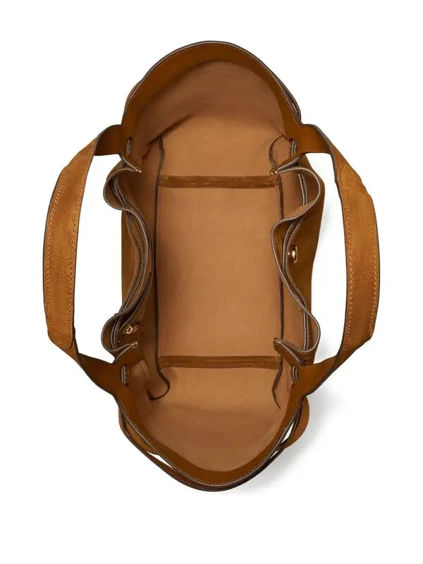 Tory Burch Romy Suede Leather Tote