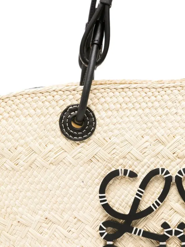 Loewe Anagram Rafia Medium Tote