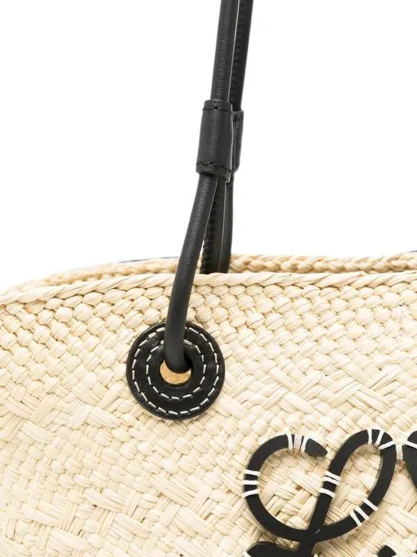 Loewe Anagram Rafia Small Tote