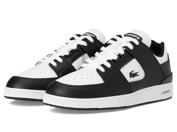 Lacoste Court Cage Sneakers Lace-up Boots /white - Black