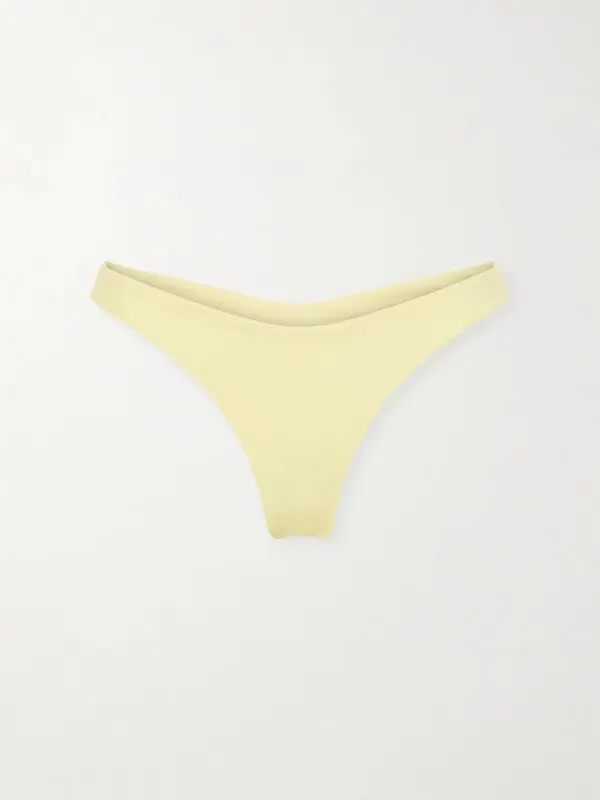 AWAY THAT DAY Fiji Recycled Stretch Bikini Briefs - Yellow