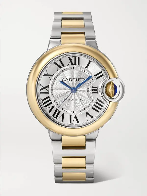 Cartier Ballon Bleu De Automatic 33mm Watch - Gold