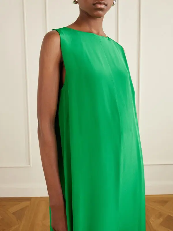 Staud Dalia Silk Maxi Dress