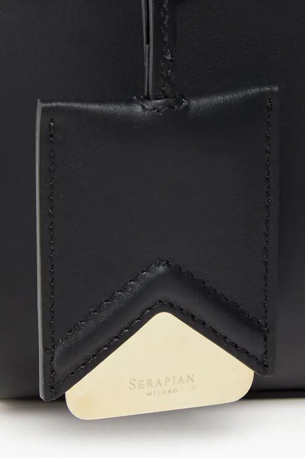 SERAPIAN Meline Mini Leather Tote