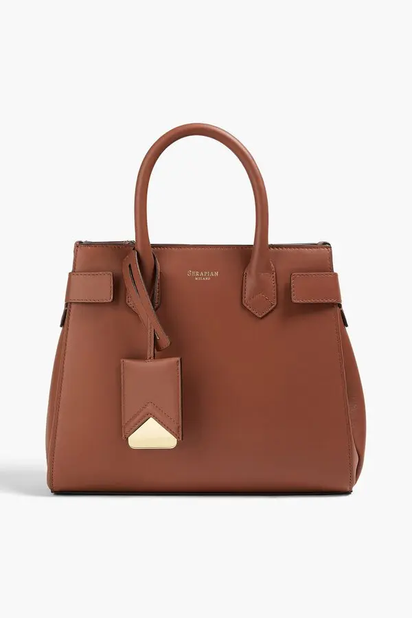 SERAPIAN Meliné Mini Leather Tote