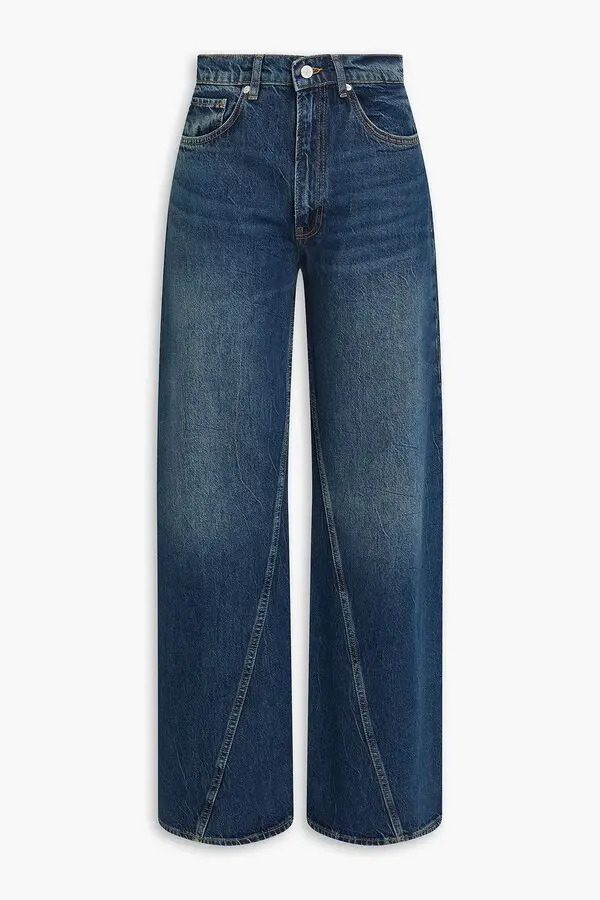 ANINE BING Brie Highrise Wideleg Jeans